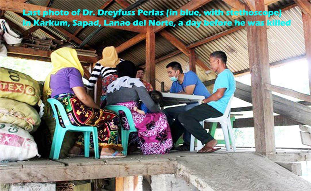 Last photos of Dr. Dreyfuss Perlas serving the poor a day before he was ...