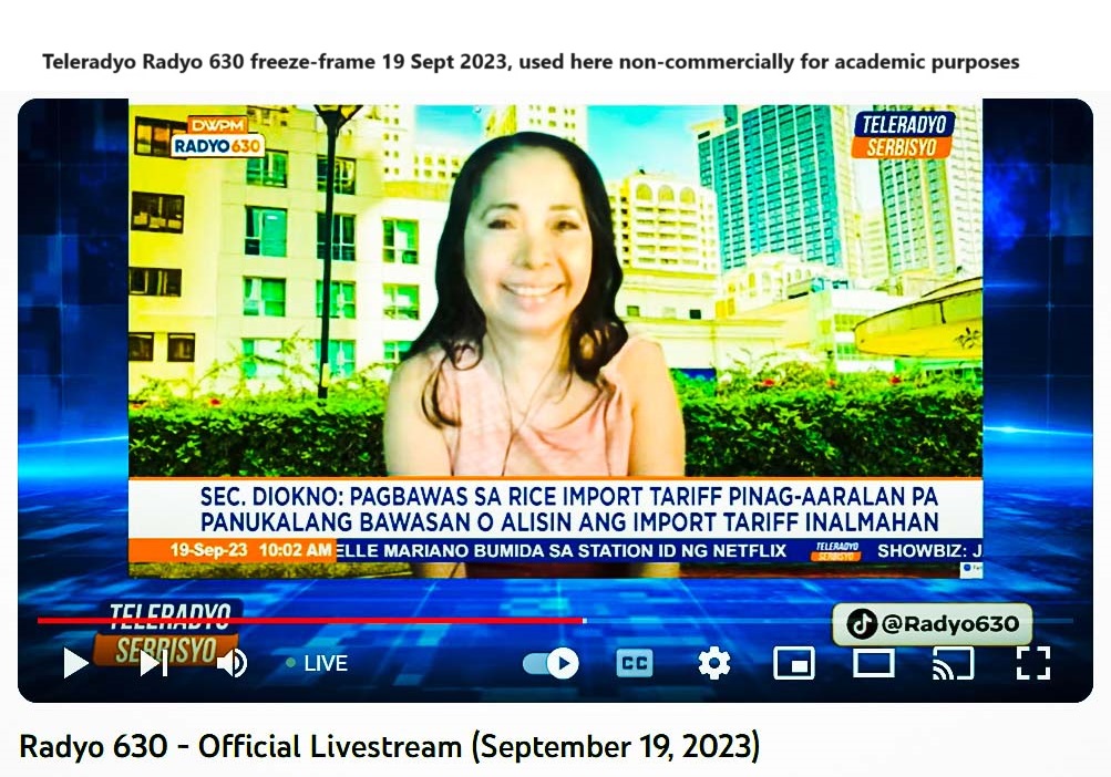 Bright and beaming Radyo 630 Teleradyo anchors Johnson Manabat and ...