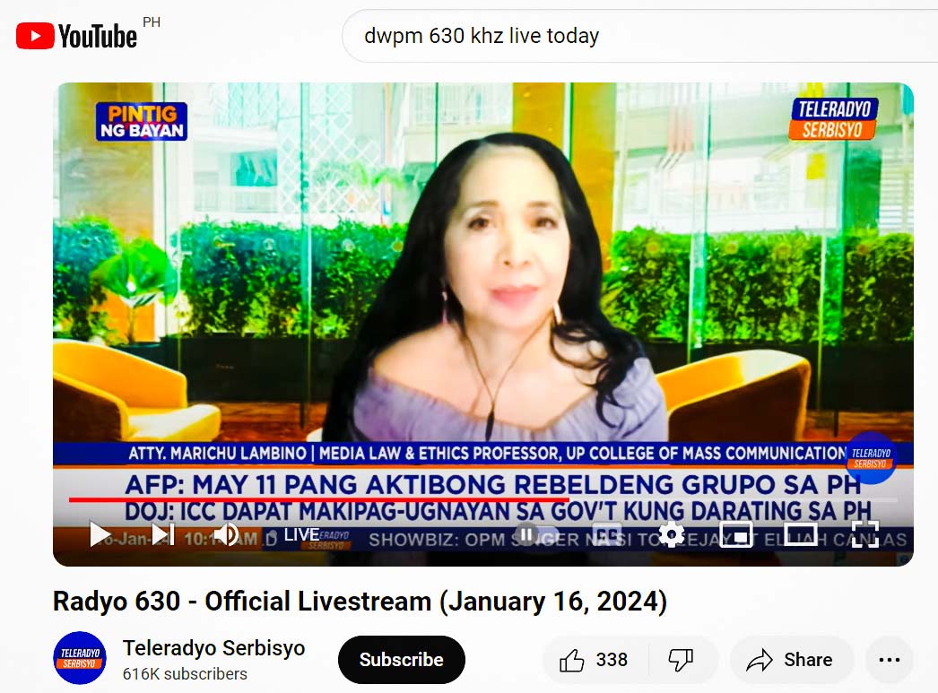DWPM Radyo 630 Teleradyo soars to the Top 5 radio stations in AM band ...